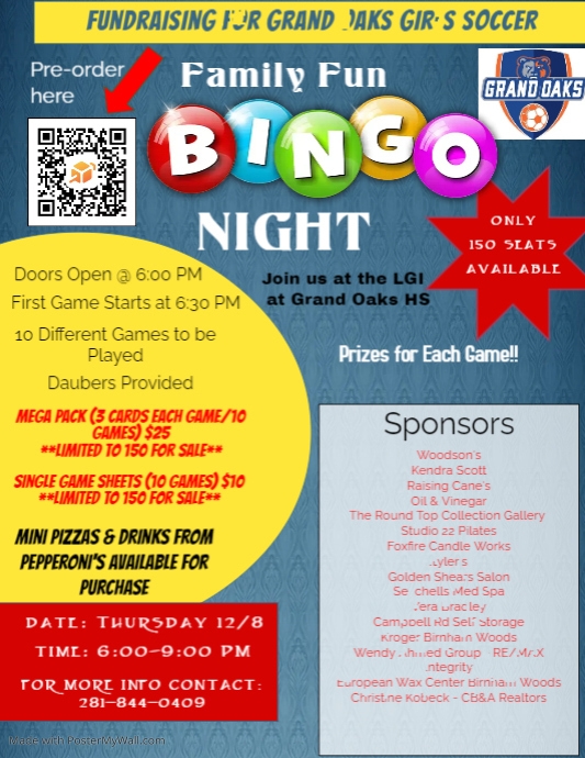 Bingo Night Poster | PosterMyWall