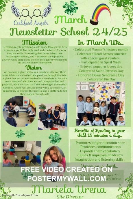 Copy of March Newsletter | PosterMyWall