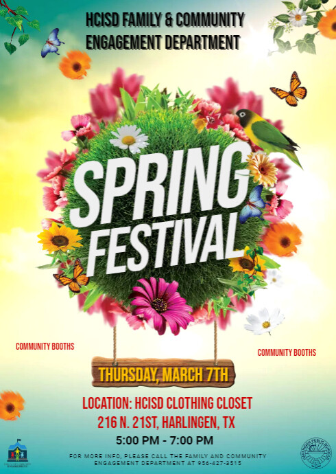 Copy of Copy of Spring Festival Flyer | PosterMyWall