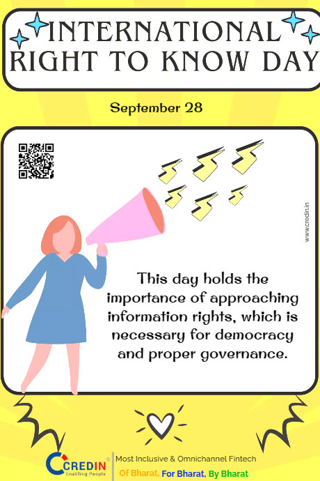 right to know day | PosterMyWall
