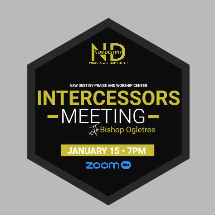Intercessors Meeting Jan 24 800 | PosterMyWall