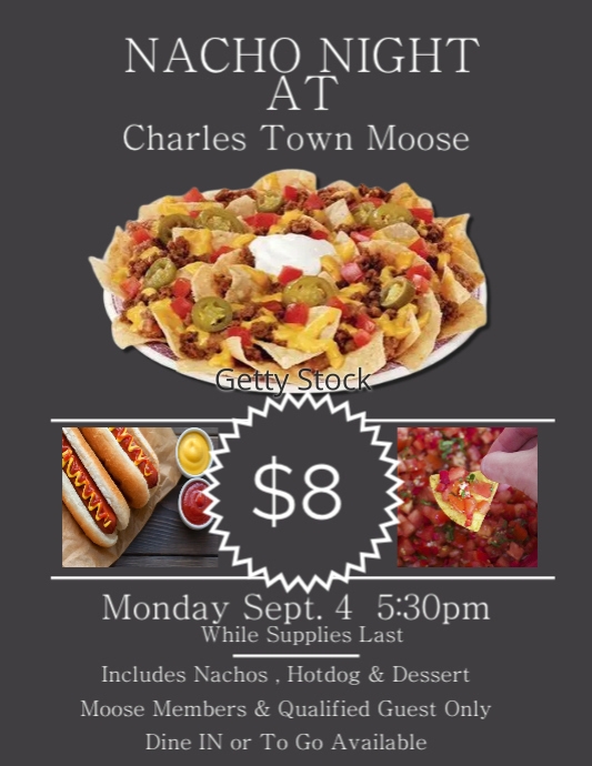 Nacho Nights Restaurant Flyer Template | PosterMyWall