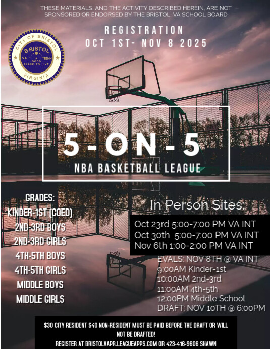 2023-2024 BASKETBALL FLYER | PosterMyWall