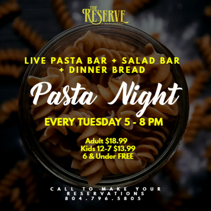 Italian night instagram post advertising | PosterMyWall
