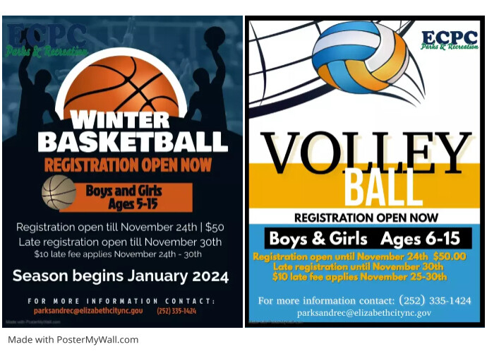 Combined Winter Registration Flyer | PosterMyWall