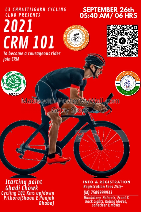 Copy of Copy of Triathlon Flyer Design Template | PosterMyWall