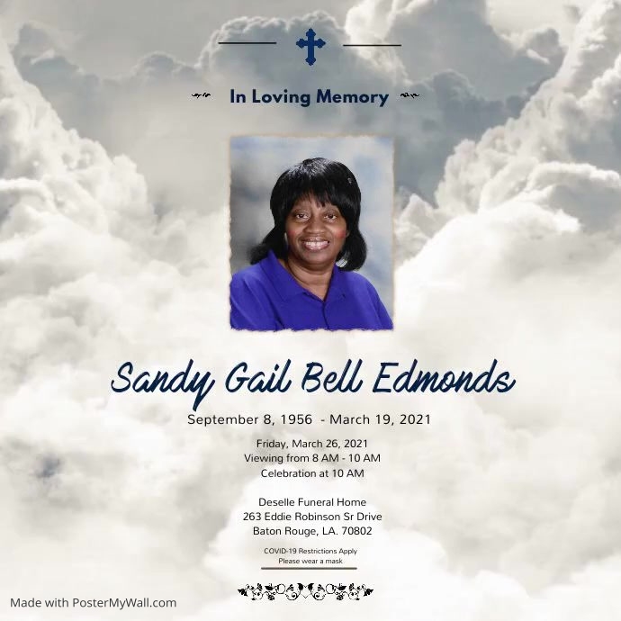 Copy of Funeral Video Design Template | PosterMyWall