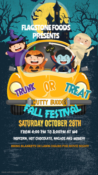halloween, drive-thru trick or treat | PosterMyWall
