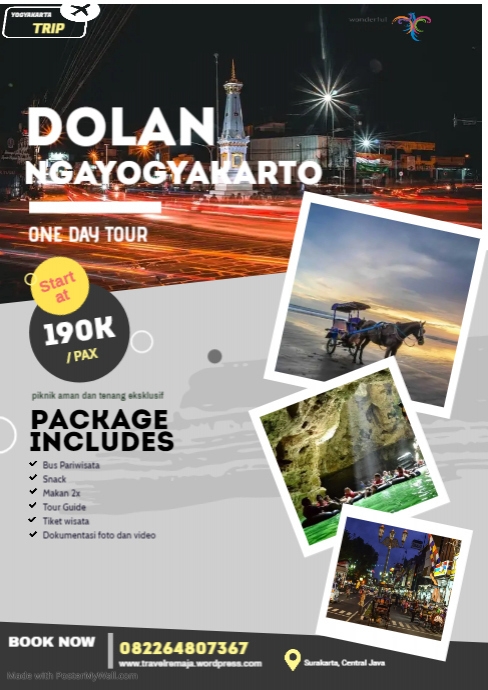Copy of Salinan Travel Flyer Template | PosterMyWall