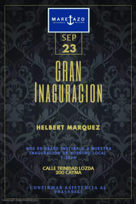 Luxury Vip Event Flyer Template | PosterMyWall