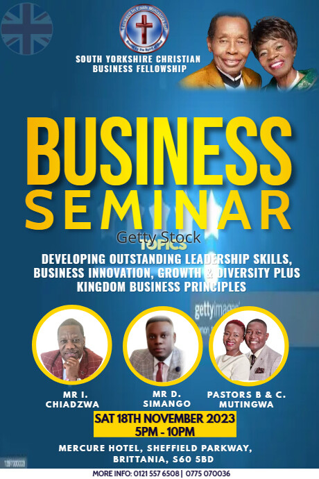 Copy of Business serminar | PosterMyWall