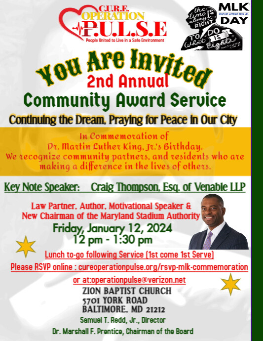 MLK Jr. Flyer | PosterMyWall