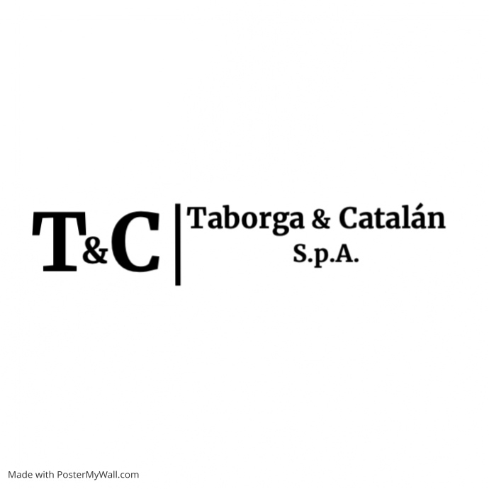 Copia de Black and white written logo | PosterMyWall