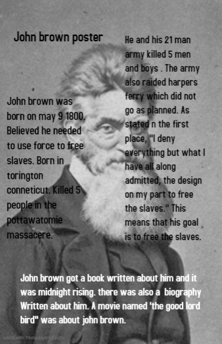john brown poster | PosterMyWall