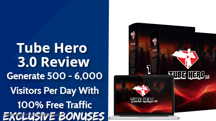 Copy of Tube Hero 3.0 Review | PosterMyWall