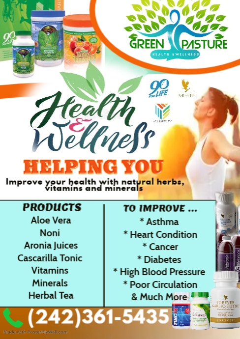 Health and Willness Flyer | PosterMyWall