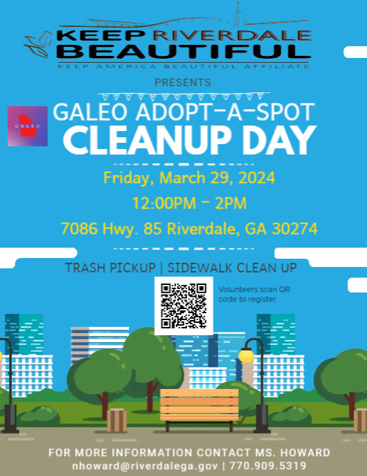 Copy of Monthly Adopt A Spot Flyer | PosterMyWall