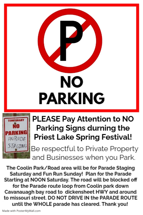 NO PARKING POSTER | PosterMyWall