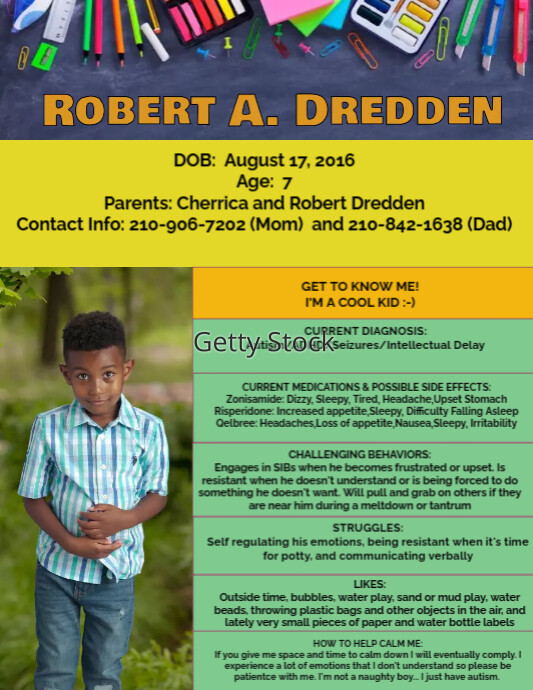 STUDENT INFORMATION SHEET | PosterMyWall