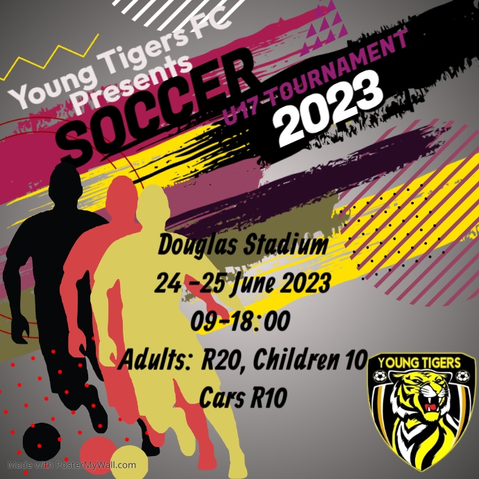 Young Tigers FC Tournament poster | PosterMyWall