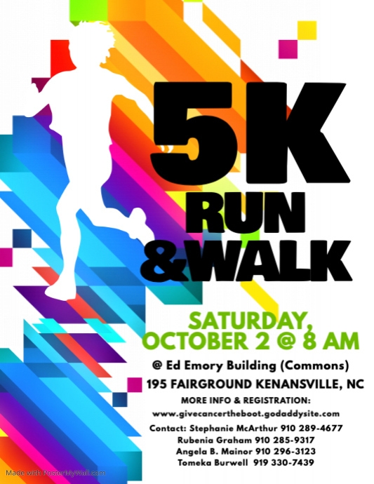 Copy of 5K Run & Walk Flyer | PosterMyWall