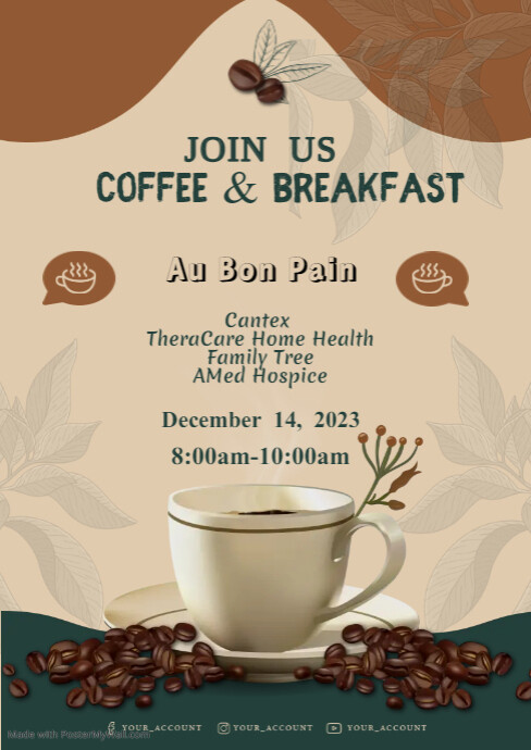 Coffee Talks Flyers | PosterMyWall