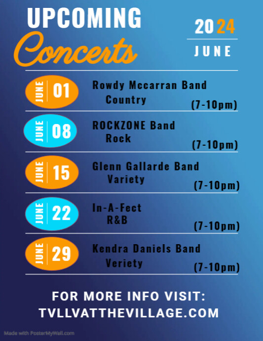 Calendar of Upcoming Events Schedule Flyer | PosterMyWall