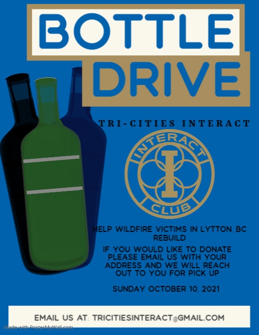 Interact Bottle Drive | PosterMyWall