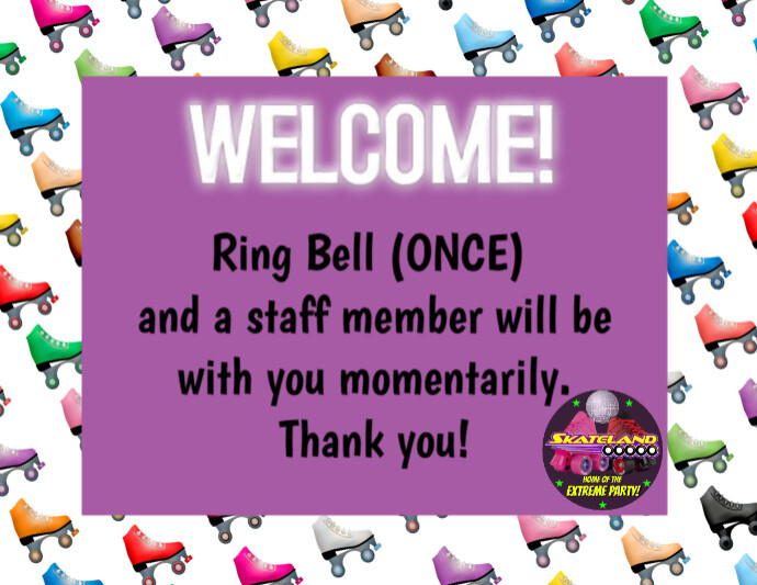 Copy of Welcome-Ring Bell | PosterMyWall