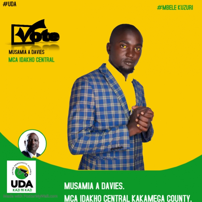 Copy of campaign with ruto UDA | PosterMyWall