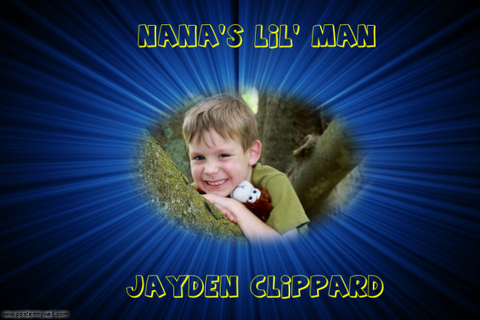 Copy of MY GRANDSON, JAYDEN | PosterMyWall