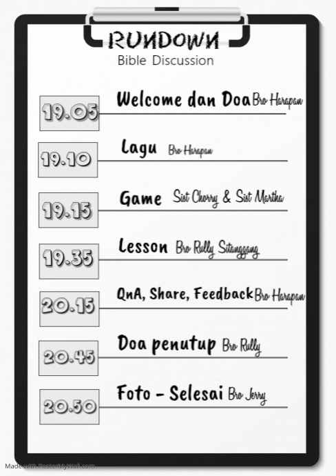 Copy of Checklist_notepad_black | PosterMyWall