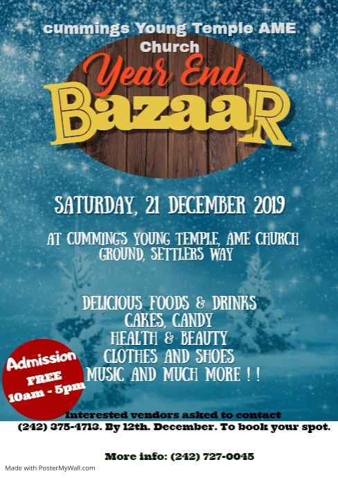 Copy of Christmas Bazaar Flyer | PosterMyWall