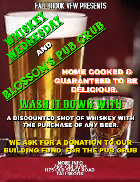 whiskey Wednesday | PosterMyWall