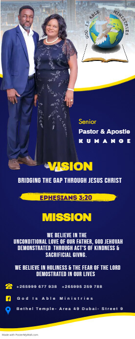 CHURCH BANNER | PosterMyWall