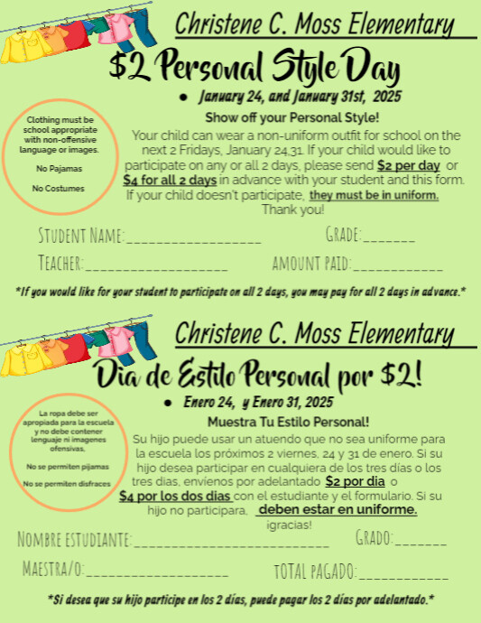 Free Dress Day Flyer | PosterMyWall