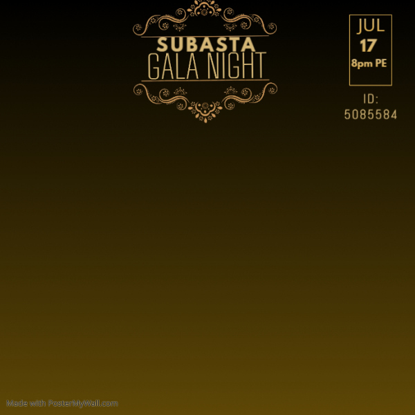 Copia de Elegant Gala Flyer template | PosterMyWall
