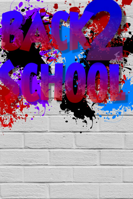back 2 school bash party rules Template | PosterMyWall