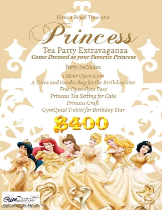 Copy of Princess Flyer | PosterMyWall