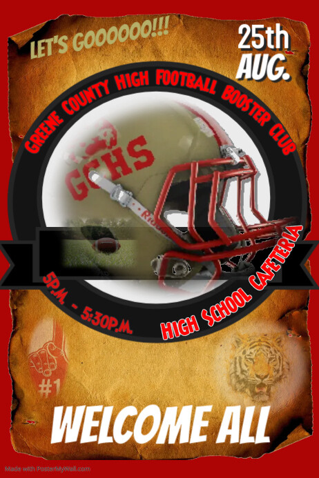 Copy of Booster Club Fundraiser | PosterMyWall