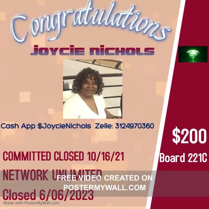 Copy of Joycie COMMITED | PosterMyWall