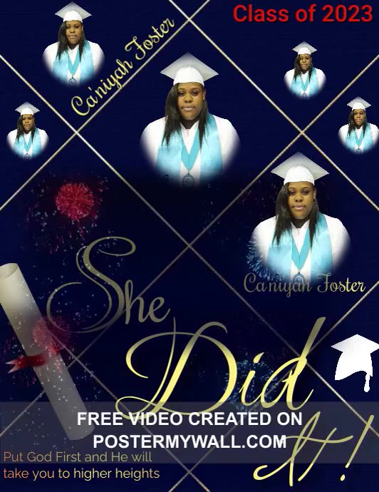 Graduation Flyer | PosterMyWall