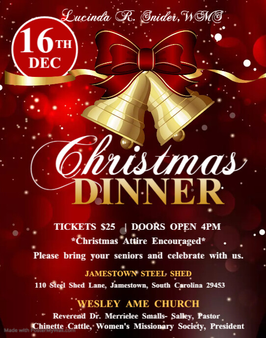 Christmas Gala Flyer Template | PosterMyWall