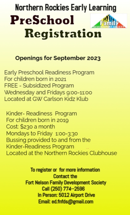 Copy of Preschool Registration | PosterMyWall