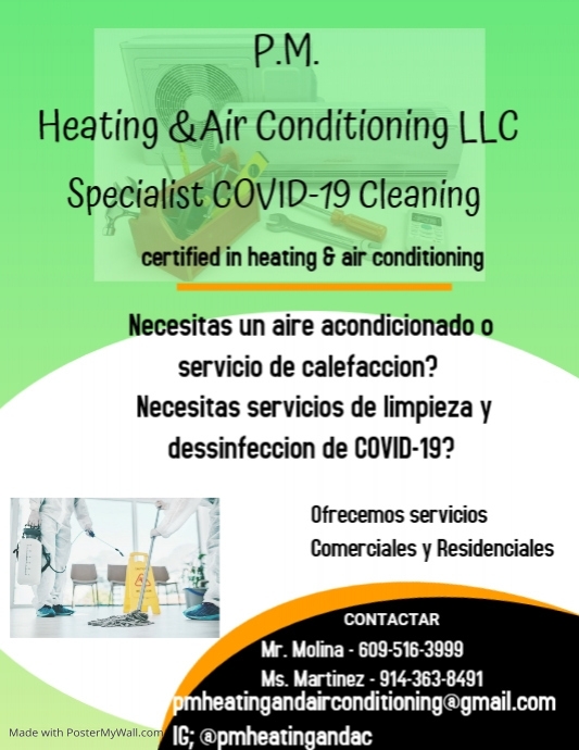Copy of Copy of Heating and Cooling HVAC Flyer Ad Template | PosterMyWall