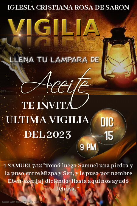 VIGILIA | PosterMyWall