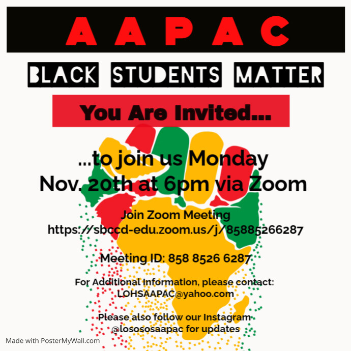 AAPAC MEETING | PosterMyWall