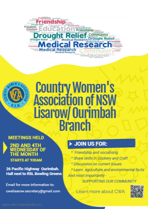 CWA Lisarow Flyer | PosterMyWall