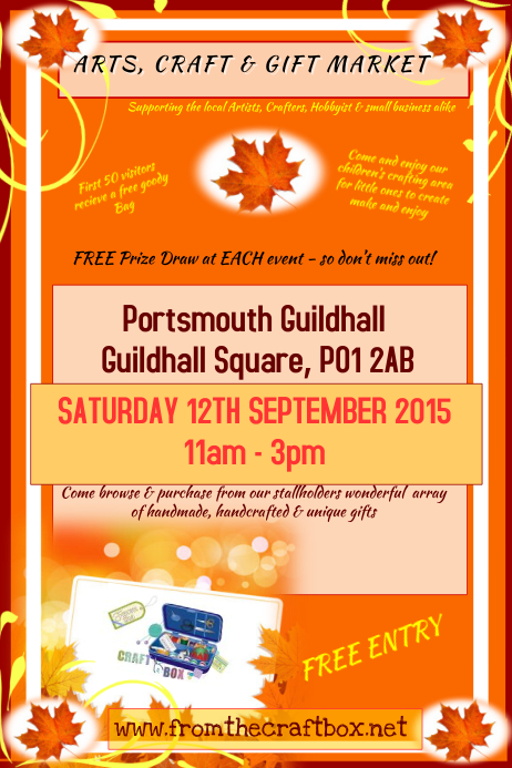 Fromthe Craftbox Arts, Craft & Gift Market Template | PosterMyWall