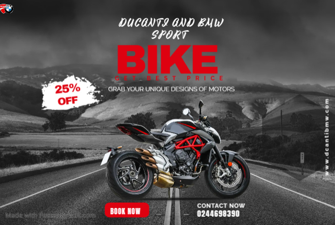 Motorcycle Instagram Story Post Design | PosterMyWall